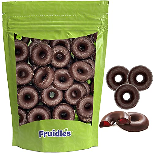 Chocolate Covered Raspberry Jelly Rings | Fruidles