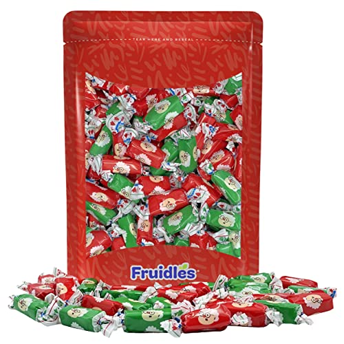 Christmas Santa Sweet Taffy, Mixed Fruit Flavor | Fruidles
