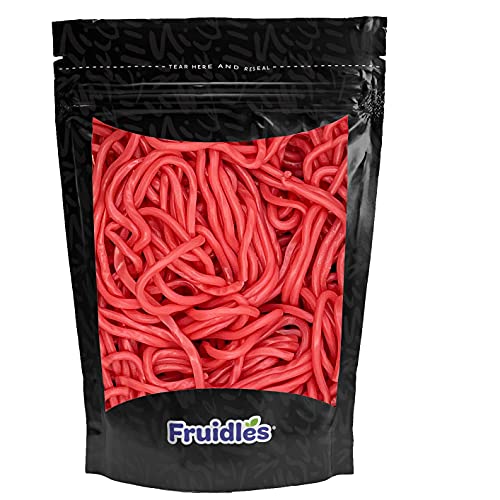 Strawberry Licorice Laces String Candy | Fruidles